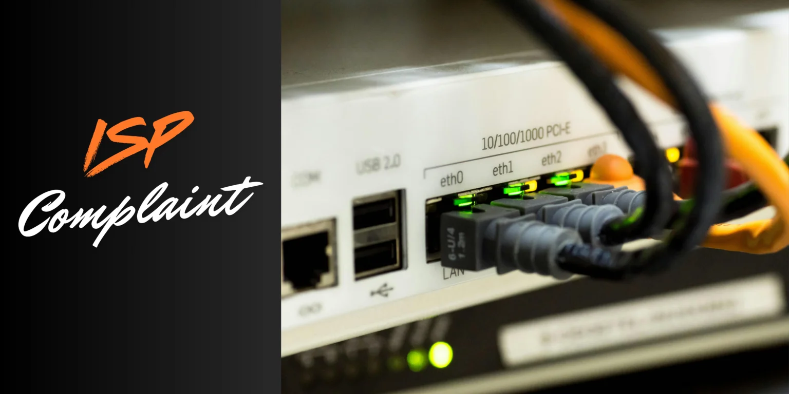 Effective Complaint Against Your Internet service provider | Kanoon360