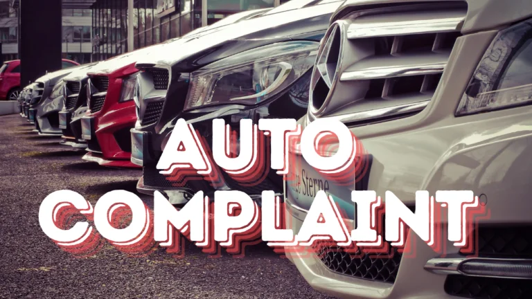 File Automobile Complaint Against Dealers | Kanoon360