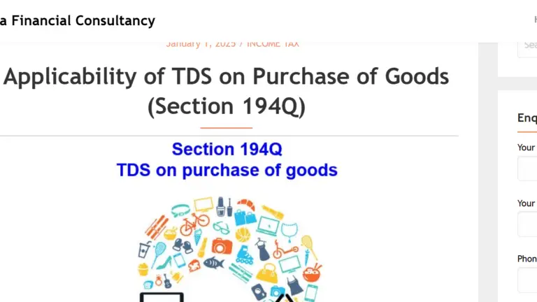 Mastering Section 194Q of the Income Tax Act: A Powerful Guide to TDS ...